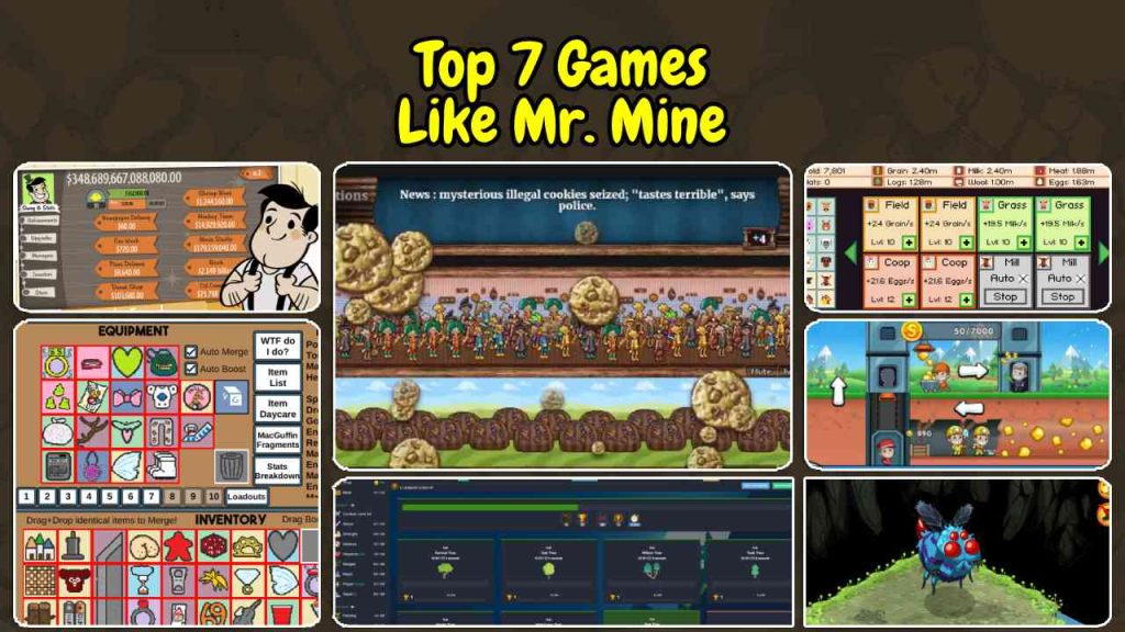 Top 7 Games Like Mr. Mine for Idle Game Enthusiasts - Mr. Mine Blog